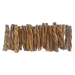 Beef Tripe Sticks for Dogs (6" - 25 Count) All Natural Dog Treats from Free Range, Grass Fed Beef Dog Chews Safe & Easily Digestible – Lasting Twist Sticks - Great for Puppies & Senior Dogs