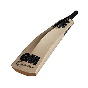 Gunn & Moore Gm Noir Signature English Willow Cricket Bat, Full Size - Short Handle (Includes Extra Gm Bat Grip)