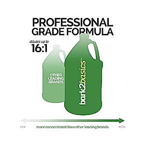 Bark 2 Basics Wild Berry Dog Shampoo, 1 Gallon | Unique Herbal Blend, Finest Natural Ingredients, Handcrafted, Soap-Free & Cruelty-Free, Protects and Nourishes Skin and Coat