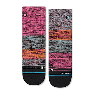 Stance Crossing Paths Quarter Hiking Sock Multi LG (US Men's Shoe 9-13, Women's Shoe 11-14)