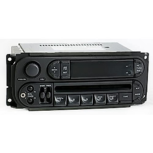1 Factory Radio AMFM CD Player Upgraded w Aux Input Compatible With 2002-2005 Dodge Neon RBK Slider Ver P05064354