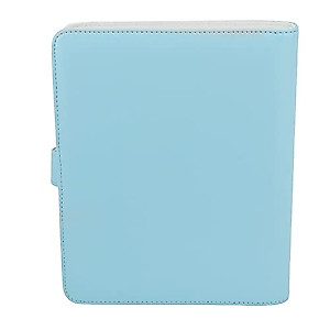 3-inch Photo Album, 256-pocket Waterproof Photo Album for Tickets Business Card (Blue)