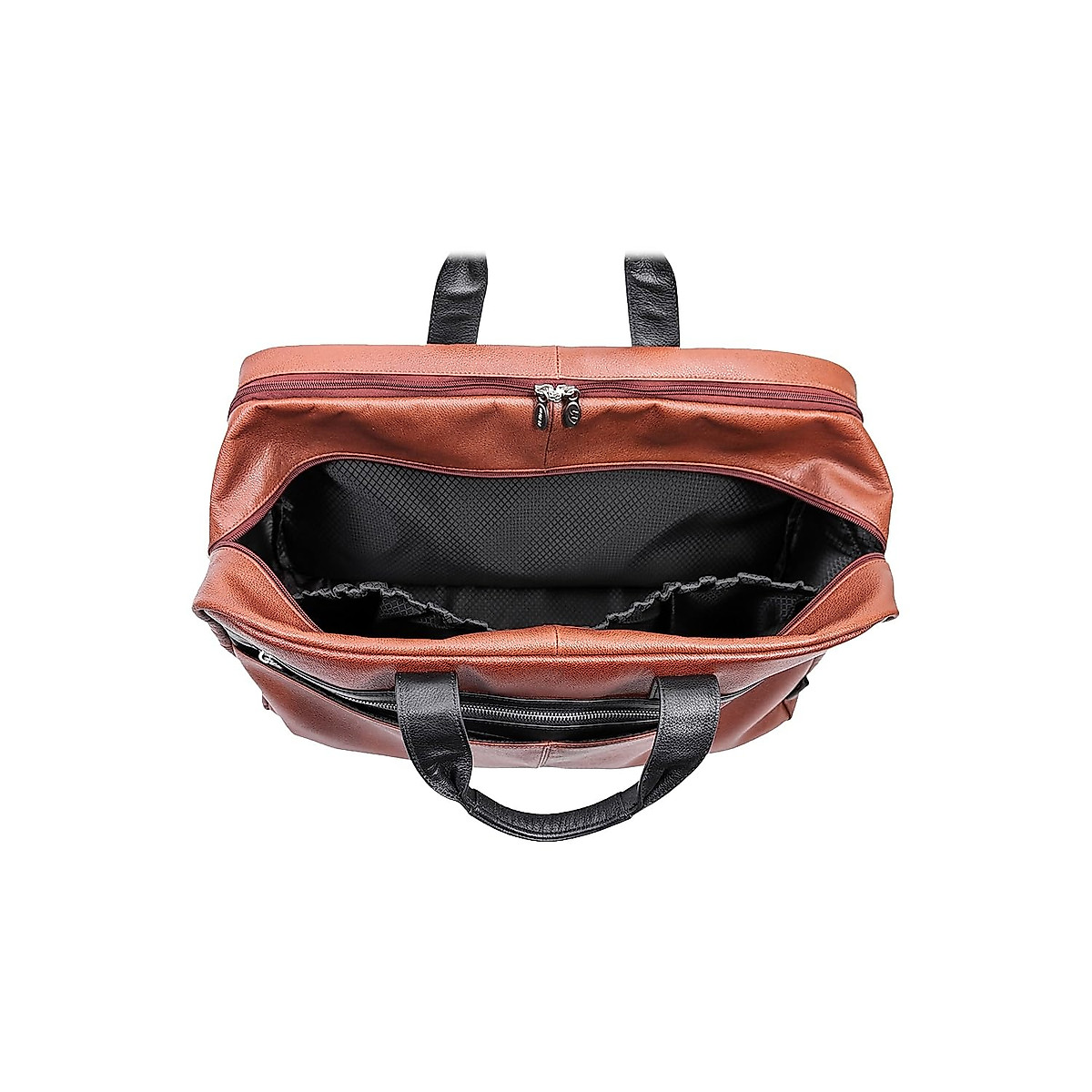 McKlein Wellington Laptop & Tablet Carry-All Duffel, Brown 21"x9"x13"