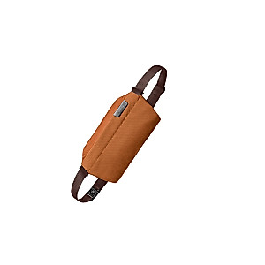 Bellroy Mini Sling Slim Shoulder Bag for Men and Women, Lightweight, Water Resistant, Multiple Organisation Compartments - Bronze