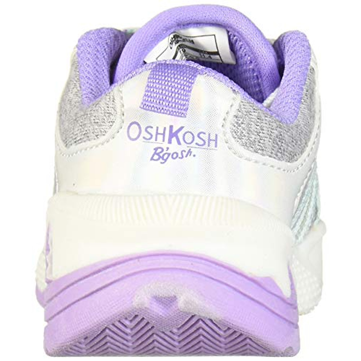 OshKosh B'Gosh Baby-Girl's SYMPSON Sneaker, Light Grey, 8