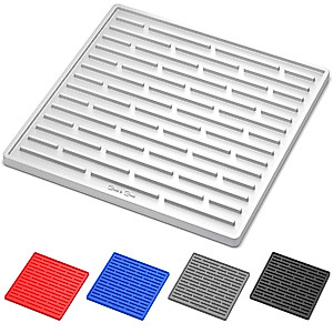 GOOD TO GOOD 1 Pack Extra Thick 446°F Heat Resistant Silicone Trivet for Hot Pots and Pans, Non-Slip, Durable, Flexible, Eco-Friendly, Easy Clean, Multi-Purpose, Versatile Kitchen Countertop Mat