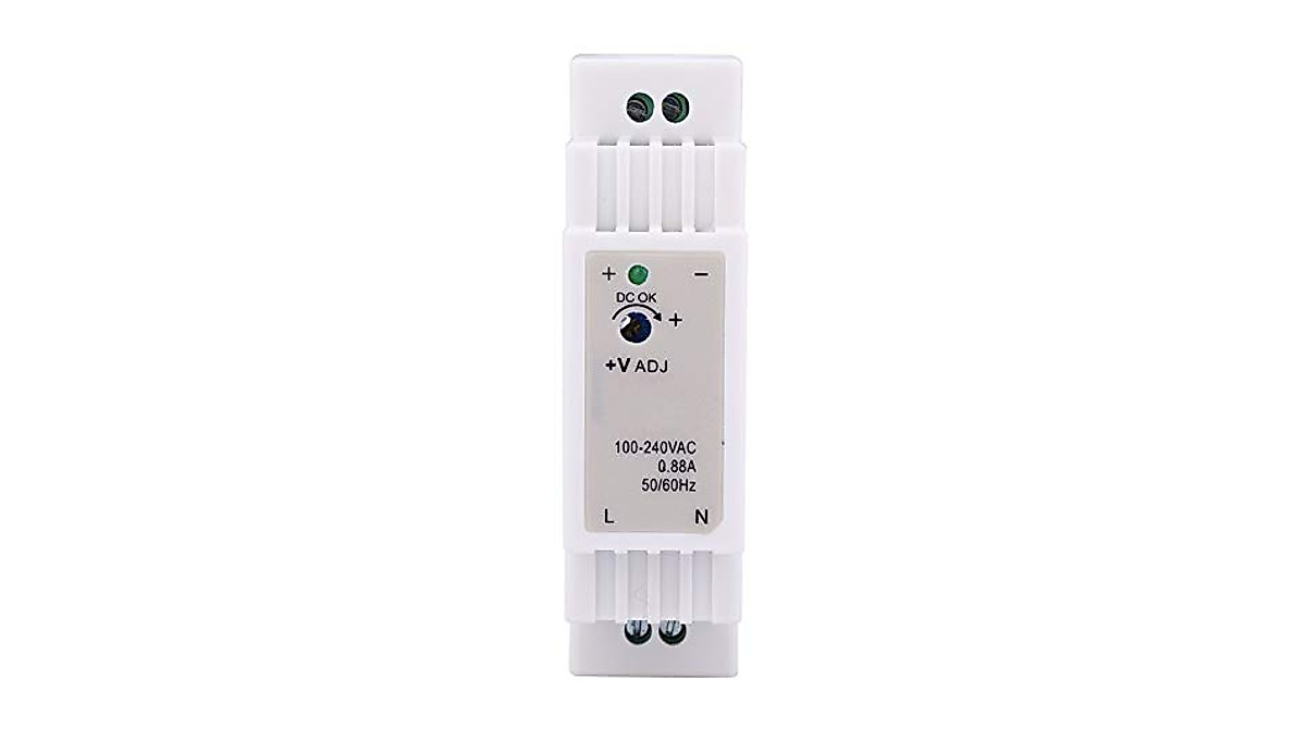 DIN Rail Power Supply, PWM Modulation Method 24V 0.63A Power Supply DIN ...