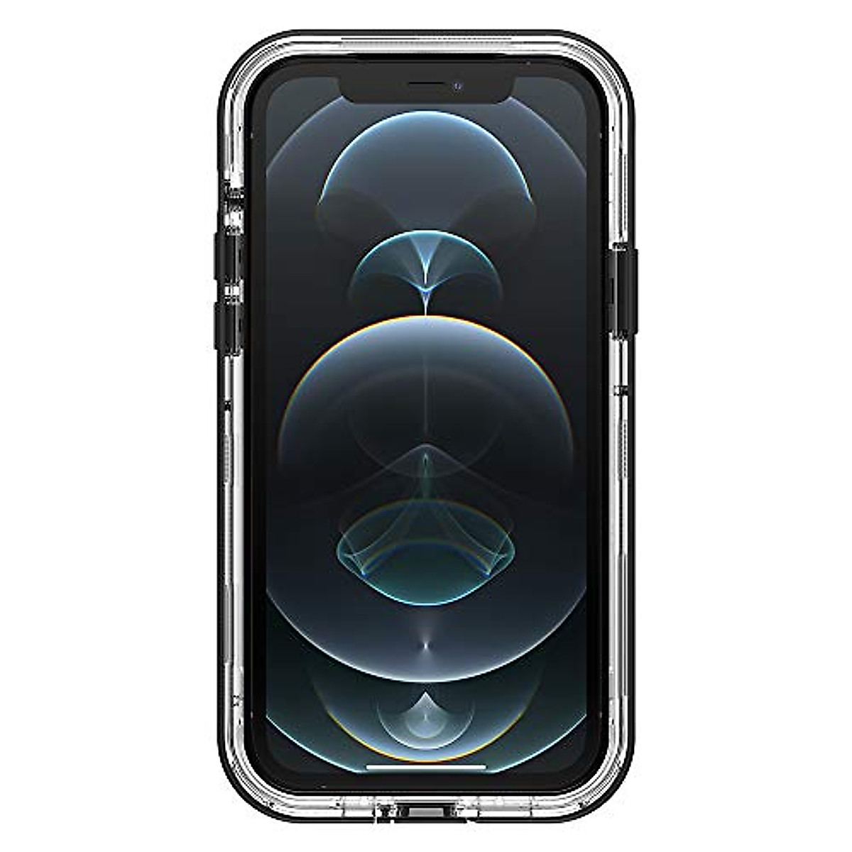 LifeProof NEXT SERIES Case for iPhone 12 & iPhone 12 Pro - BLACK CRYSTAL (CLEAR/BLACK)
