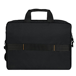 Amazon Basics 15.6-Inch Laptop Computer and Tablet Shoulder Bag Carrying Case, Black
