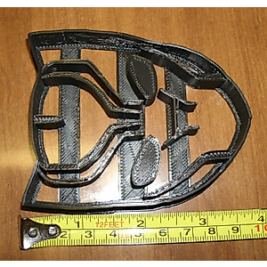 PANTHER FACE MASK SUPERHERO CHARACTER COOKIE CUTTER BAKING TOOL MADE IN USA PR599