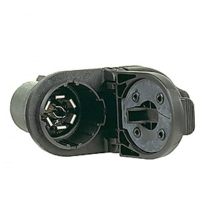 Hopkins Towing Solutions 40974 Multi-Tow 7 Blade and 4 Flat Connector (Packaging may vary),3.25 x 3.88 x 6.88,grey