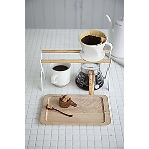 YAMAZAKI home Tosca Coffee Dripper Stand WH Space saving One Size White