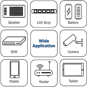Marg AC Adapter for Citizen CMP-10 CMP-10BT CMP-10BT-U5SC CMP10 CMP10BT Mobile Thermal Printer Power Supply Cord Cable PS Wall Home Battery Charger Mains PSU
