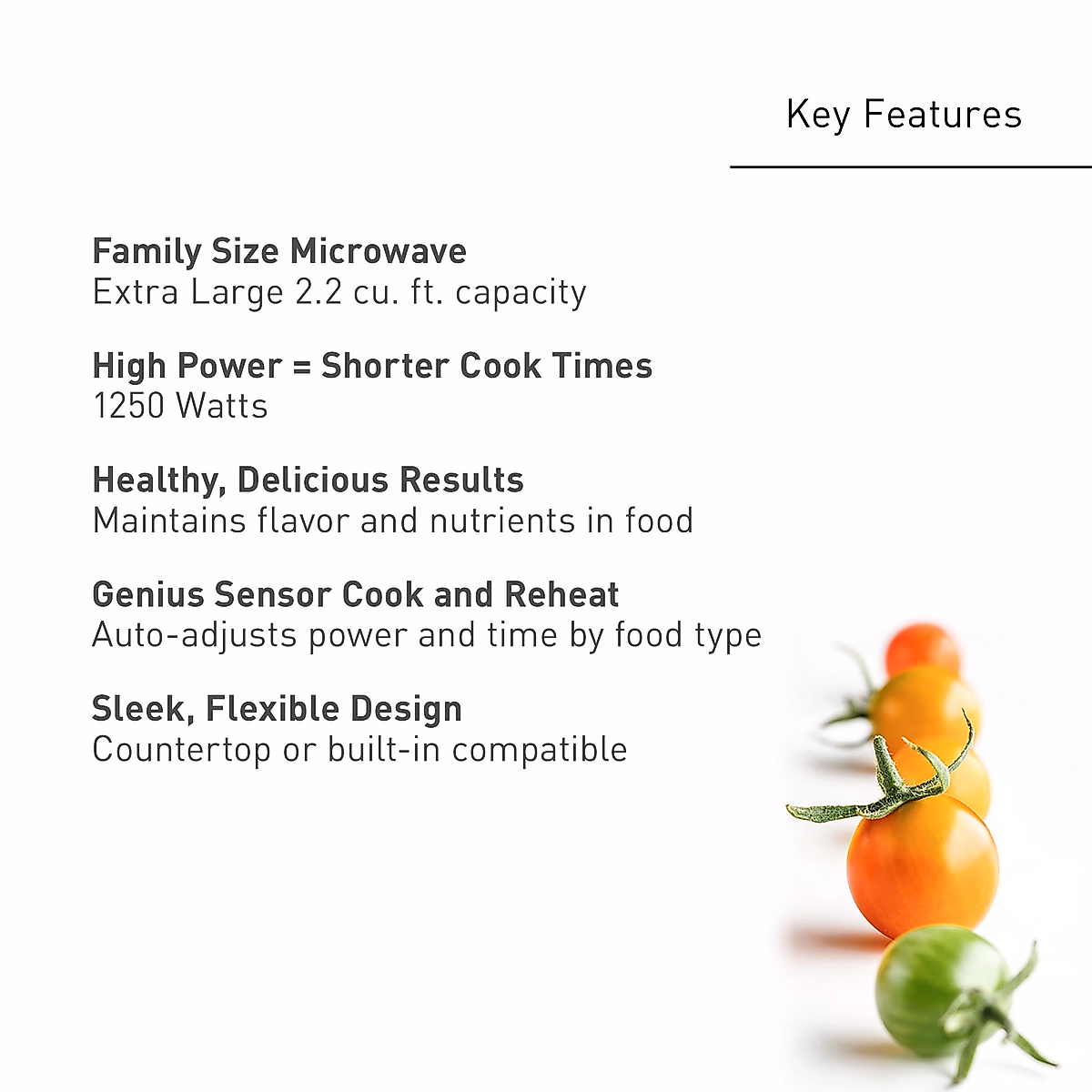 Panasonic NN-SN98JS Microwave Oven Countertop, 2.2 cft, Stainless Steel