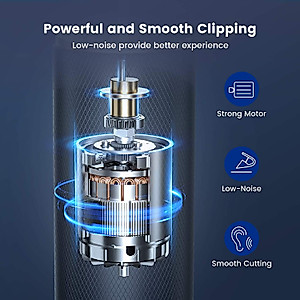 Frascio Professional Hair Clippers Zero Gapped Cordless Hair Trimmer Professional Haircut & Grooming Kit for Men USB Rechargeable Trimmer Barbers Clippers for Men Women Kids