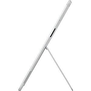 Microsoft Surface Pro X, 13" PixelSense Touchscreen Display, SQ1, 8GB Memory, 128GB Solid State Drive, Qualcomm Adreno 685 GPU, Windows 10 Pro, E5D-00001, Platinum (Renewed)