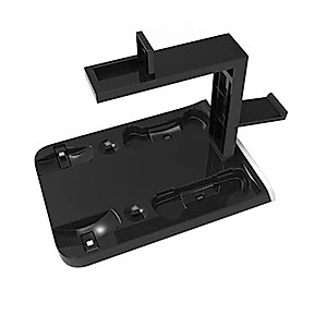 HikTop for PSVR2 PS5 Controllers Charging Station, VR Headset Bracket Storage Stand for PS VR2 Move Showcase