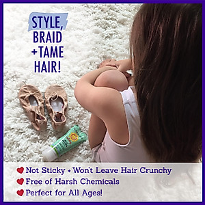 California Baby Calming Jelly Mousse Hair Gel | 100% Plant-Based (USDA Certified) | Kids Hair Gel | Medium-Hold | Lavender Scent | Allergy Friendly | Non-Sticky Baby Hair Gel | 82 g / 2.9 oz.