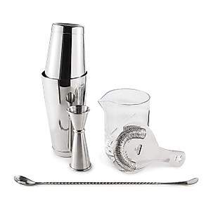 Cocktail Kingdom® Essential Cocktail Set - Stainless Steel