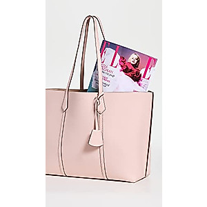 Tory Burch Women's Perry Triple-Compartment Tote, Shell Pink, One Size