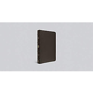 ESV Large Print Thinline Reference Bible (Brown)