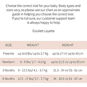 Escalett Layette Newborn Baby Knitted Clothes Set, Coming Home Infant Knit Outfit for Boys and Girls (1136, Beige, Newborn)