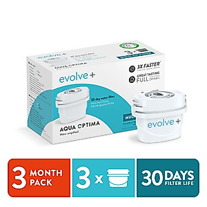 Aqua Optima 3 Pack Evolve+ Filter