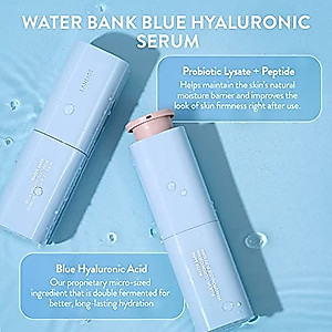 LANEIGE Water Bank Blue Hyaluronic Serum: Hydrate and Visibly Soothe, 1.6 fl. oz.