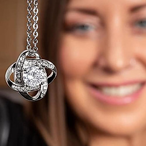 Fa Gifts To My Daughter Necklaces Pendants - Father and Daughter Necklace - Gift from Daddy - Luxury Necklace Silver On Birthday, Anniversary - Includes Gift Box! (Graphic Pendants, Silver)