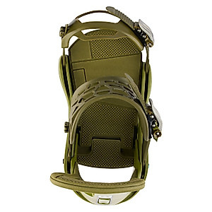 Burton Freestyle Mens Snowboard Bindings Green Sz M (8.5-10.5)