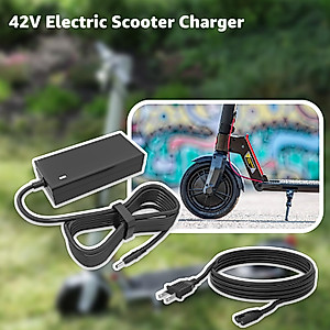 42V 2A Electric Scooter Charger Compatible with GOTRAX GXL V2, G2, G3, G4, Apex, Glider, XR Elite, XR Ultra Compatible with Most 36 Volt Electric Scooter