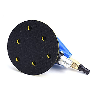 ZHONG AN 5" Professional Orbital Sander, Dual Action Palm Sander for Auto Body Work, Hook and Loop Vacuum System