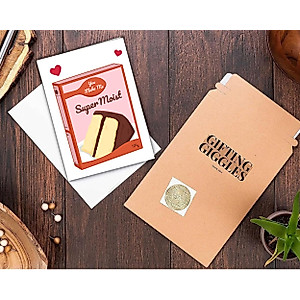 GIFTING GIGGLES Funny Romantic Joke Card for Boyfriend Husband or Lover | Gift for him | Anniversary, Birthday, Valentine’s Day, Fathers Day, Appreciation | 30th 40th 50th 60th 70th 75th