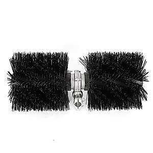 52cc Gas Power Nylon Brush Sweeping Broom Driveway Turf Lawns Artificial Grass Snow Clean Handheld Sweeper