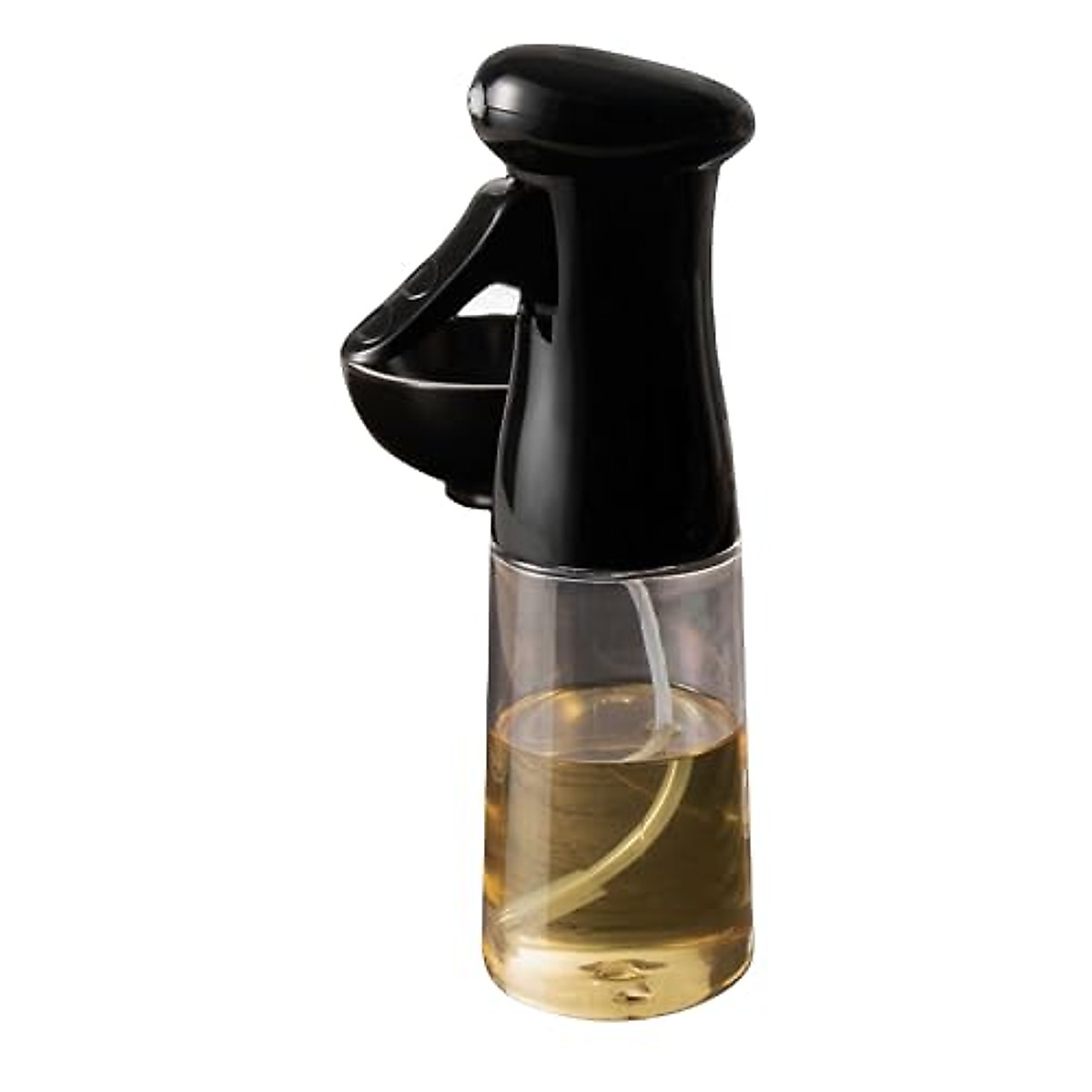 DAVBIR Cooking oil bottle glass oil dispenser barbecue cooking oil olive oil oil controlling bottle kitchen plastic pneumatic fuel injector spray bottle fuel injector spray bottle