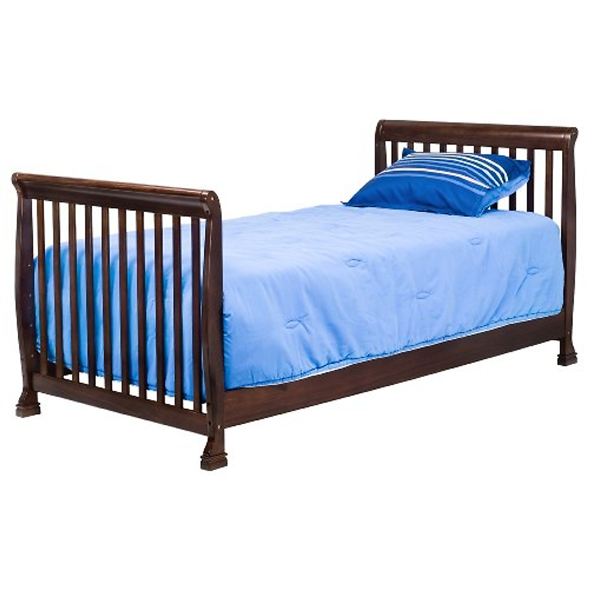 DaVinci Twin/Full Size Bed Conversion Kit (M4799) in Espresso
