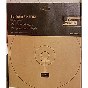 Schluter Kerdi Seal Bundle | Schluter Kerdi Mixing Valve Seal and Schluter Kerdi Pipe Seal