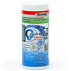 Kelaro Tankless Water Heater Flushing Kit with Rectorseal Calci-Free Descaler