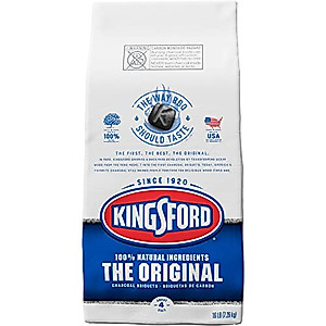 Kingsford Original Charcoal Briquettes, BBQ Charcoal for Grilling, 16 Pounds (Package May Vary)
