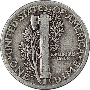 1930 Mercury Dime VG Very Good 90% Silver 10c US Coin Collectible