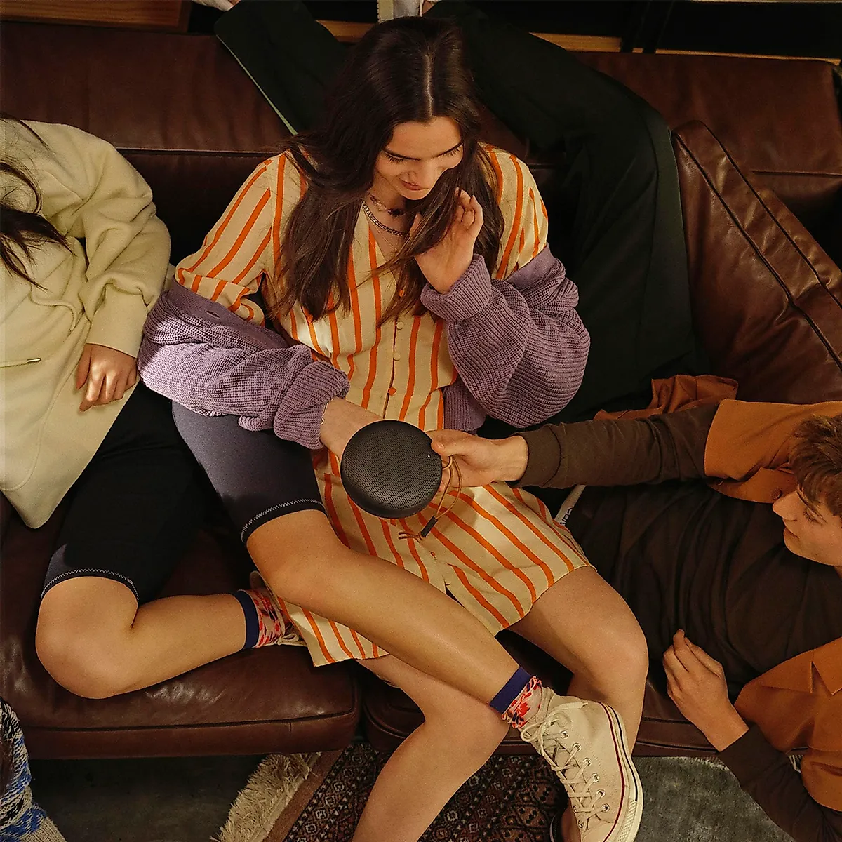 Bang & Olufsen Beosound A1 (2nd Generation) Wireless Portable Waterproof Bluetooth Speaker with Microphone, Anthracite