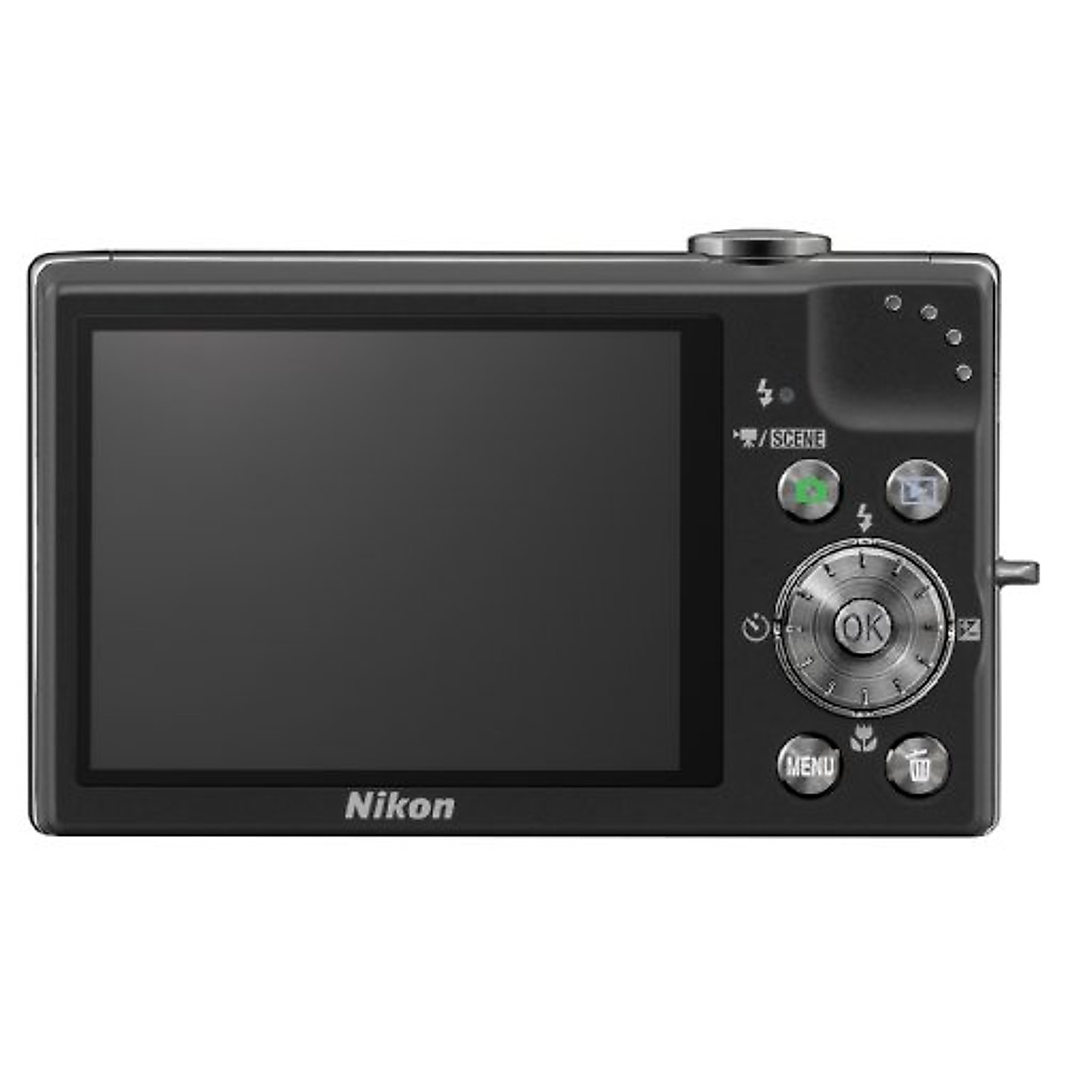 Nikon Coolpix S640 12.2MP Digital Camera with 5x Wide Angle Optical Vibration Reduction (VR) Zoom and 2.7-inch LCD (Precious Pink)