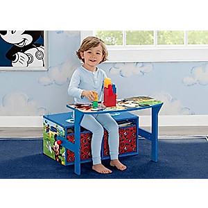 Delta Children Kids Convertible Activity Bench - Greenguard Gold Certified, Disney Mickey Mouse