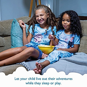 Disney Girls' Frozen Fantasy Gown Nightgown, ELSA IN BLUE 2, 3T