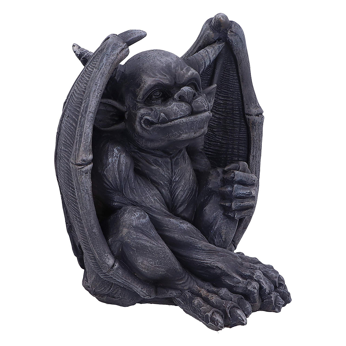 Nemesis Now Victor Dark Black Grotesque Gargoyle Figurine, 13cm