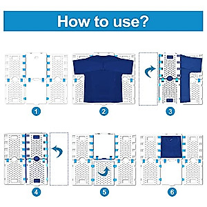 BoxLegend Shirt Folding Board Easy to Fold Clothes Folding Board Sturdiness Clothes Folder Durability T Shirt Folder Board Wrinkle Free Shirt Folding Board Adult V4