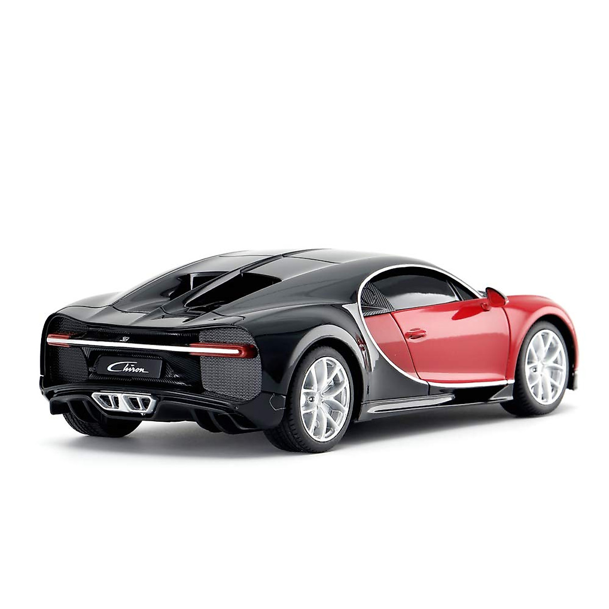 RASTAR Bugatti Toy Car, 1/24 Scale Bugatti Chiron RC Model Car, Red
