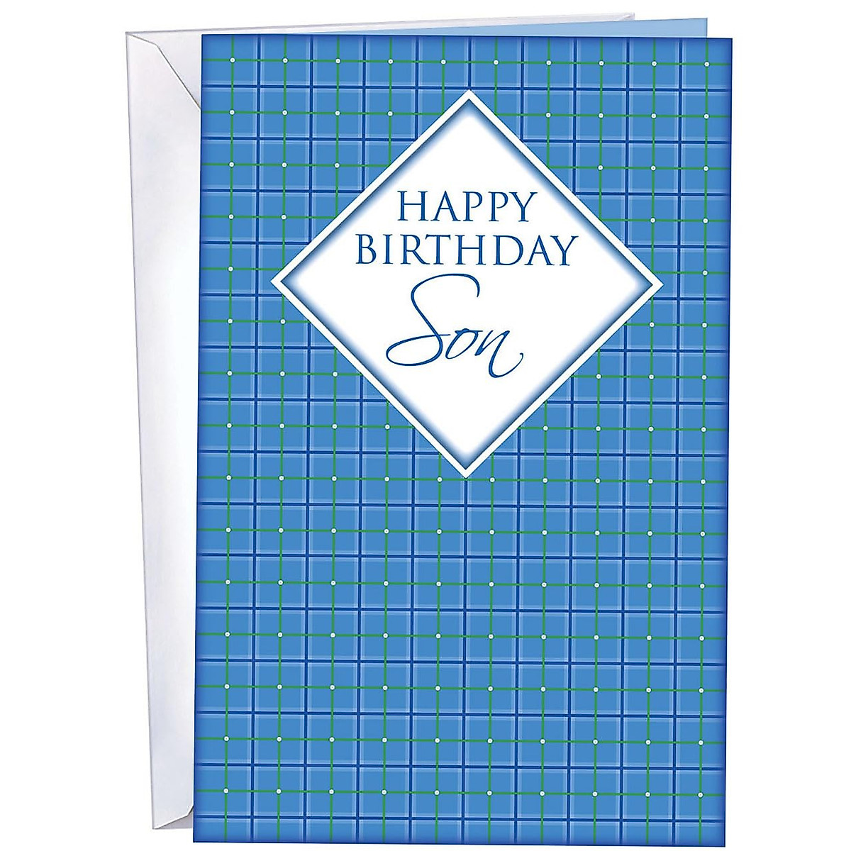 Chuck's Card-O-Rama - Son Birthday Card - MADE in USA - Excellent Card Stock, Envelope Included - 5" x 7.75" - Packaged in Extra Sturdy Mailer - 95584 - Perfect Greeting Card