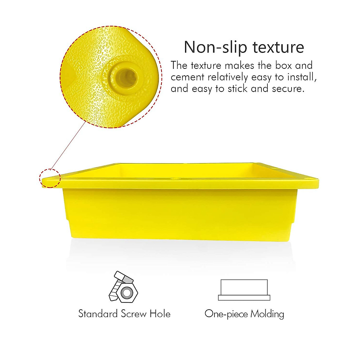 Uni-Green Shower Niche Ready for Tile 16" ×14" × 4" Bathroom Recessed Shower Niche Rectangle Leak Proof Shower Shelf Organizer for Shampoo & Toiletry Storage Yellow