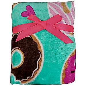 Infinity Republic - Donut Day Dreams Super Plush Blanket - Perfect for Gifts, Kids, Teens, & More!